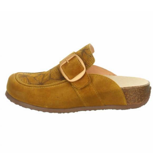 Think! | Shoes | New Think Mizzi Buckle Clog In Gold | Poshmark